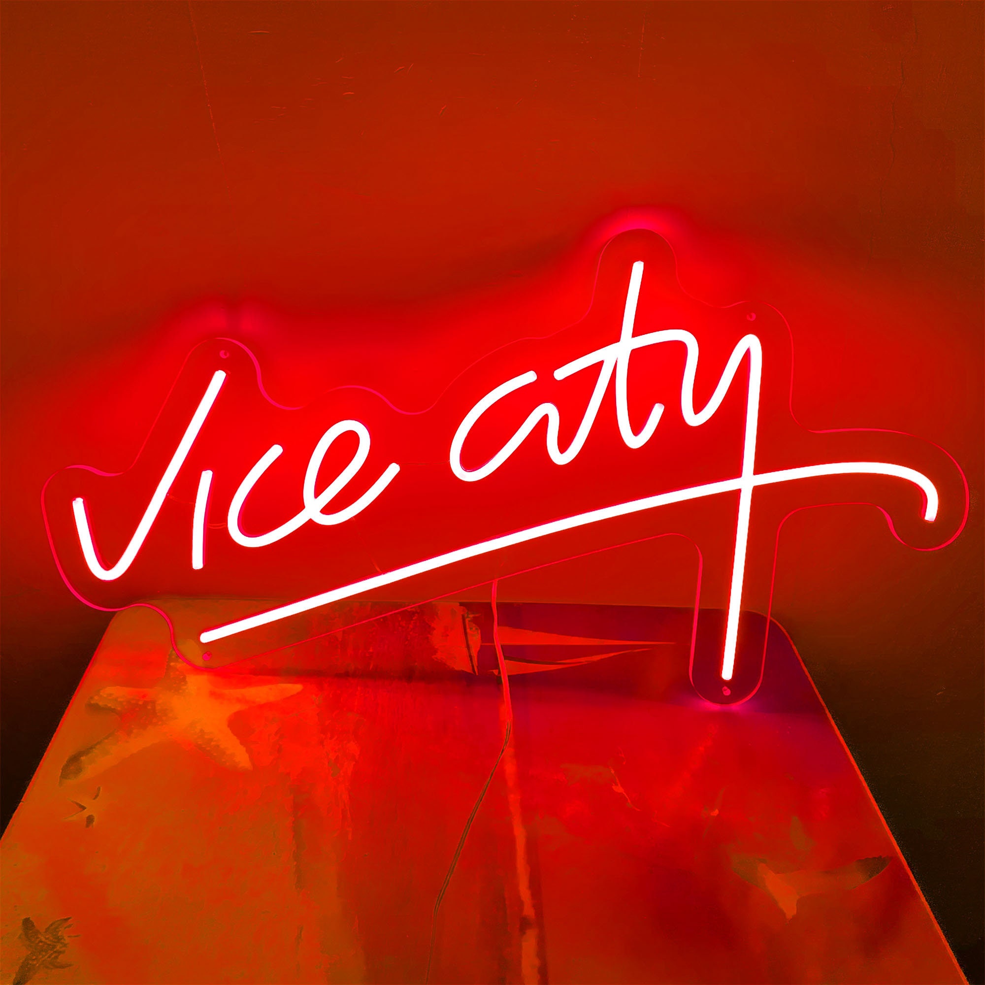 Vice City LED Neon Sign Neon Lighting, Wall Decoration, Home Accessory ...
