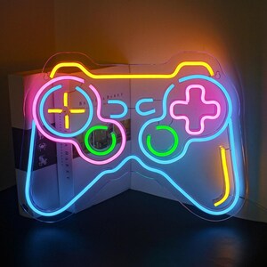 Game Room Neon Sign LED Wall Decor USB Powered Acrylic for Gaming ...