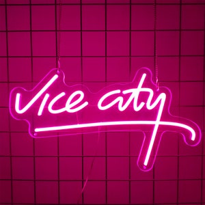 Vice City LED Neon Sign Neon Lighting, Wall Decoration, Home Accessory ...