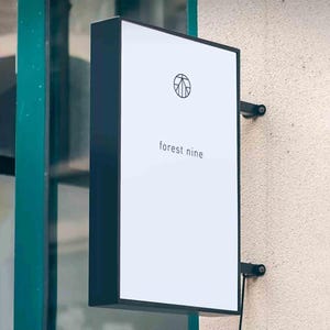 Custom Double Sided Light Box Sign Board, LED Shape Light Box Store ...