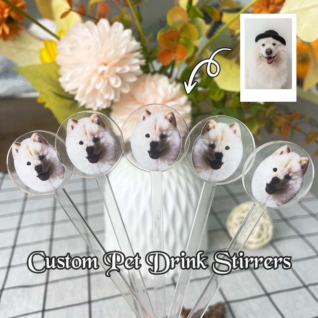 Wedding Pet Stir Sticks, Dog Drink Stirrers Wedding,wedding Swizzle ...