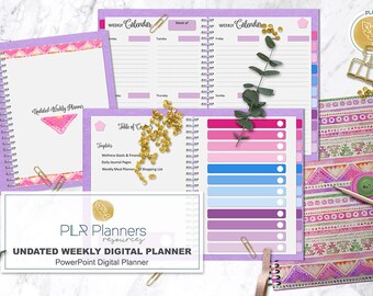 Daily Planner Digital Planner 2023 2024 Digital Planner Undated Digital ...