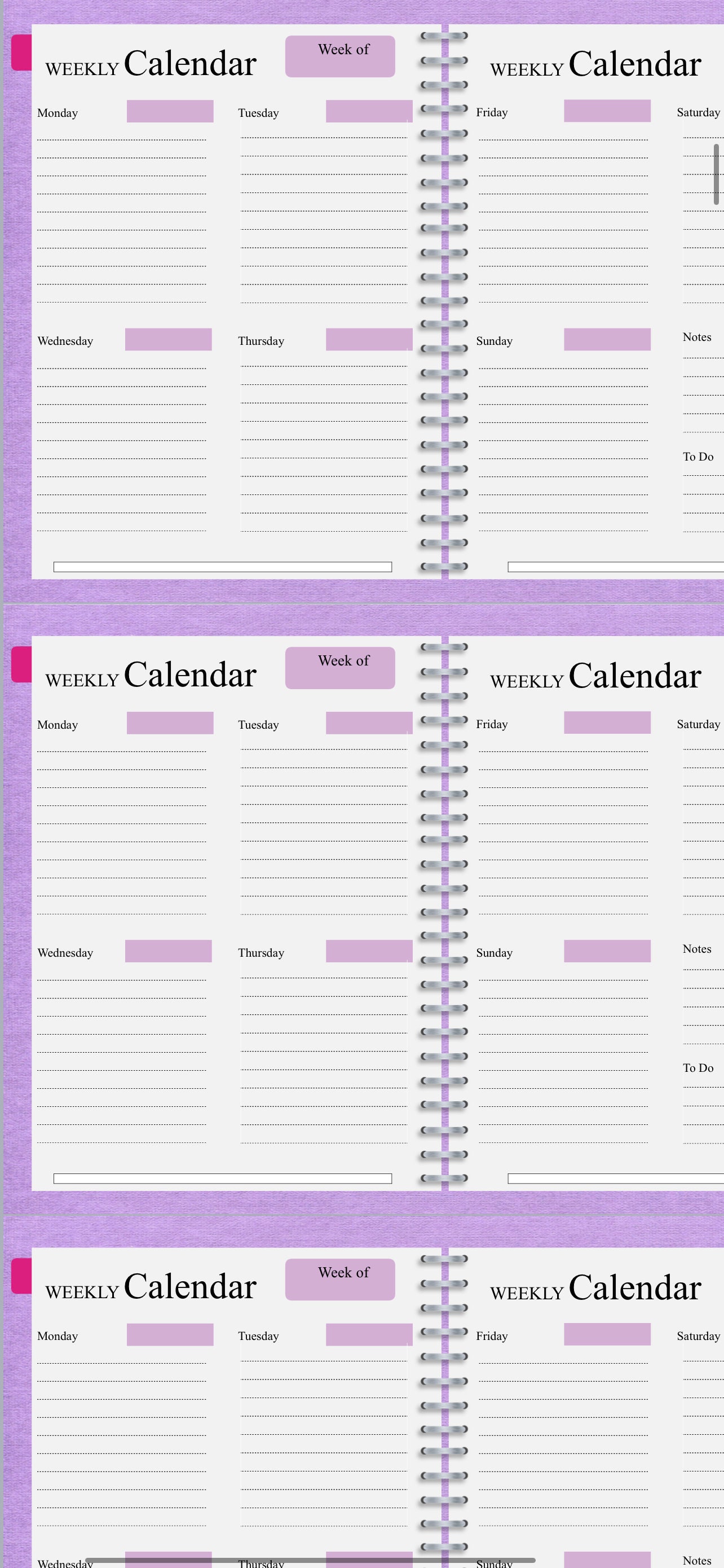 Digital Planner 2023 2024 Digital Planner Undated Digital Planner ...