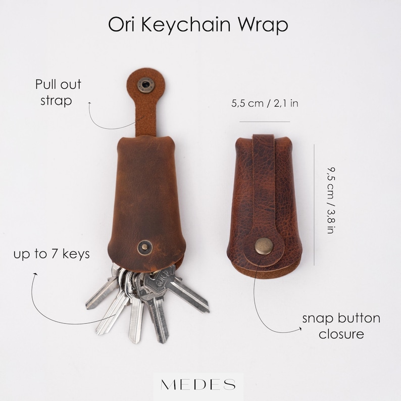 Personalized Leather Key Organizer, Case, Valentine's Day Gift - Etsy