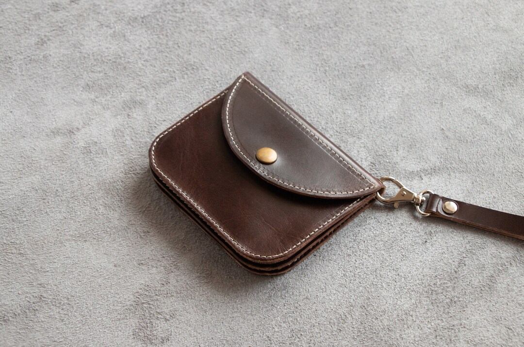 Womens Girl's Cute Mini Purse Leather Wristlet Wallet - Etsy