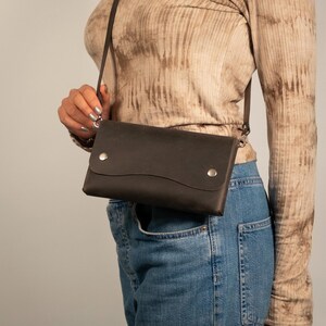 Leather Mini Crossbody Bag, Small Women's Leather Purse, Clutch, Small ...