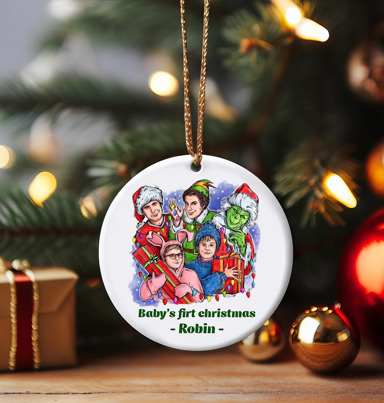 Home Alone Ornament,Christmas 2023 Ornament,Ho ho Home Alone Ornament ...