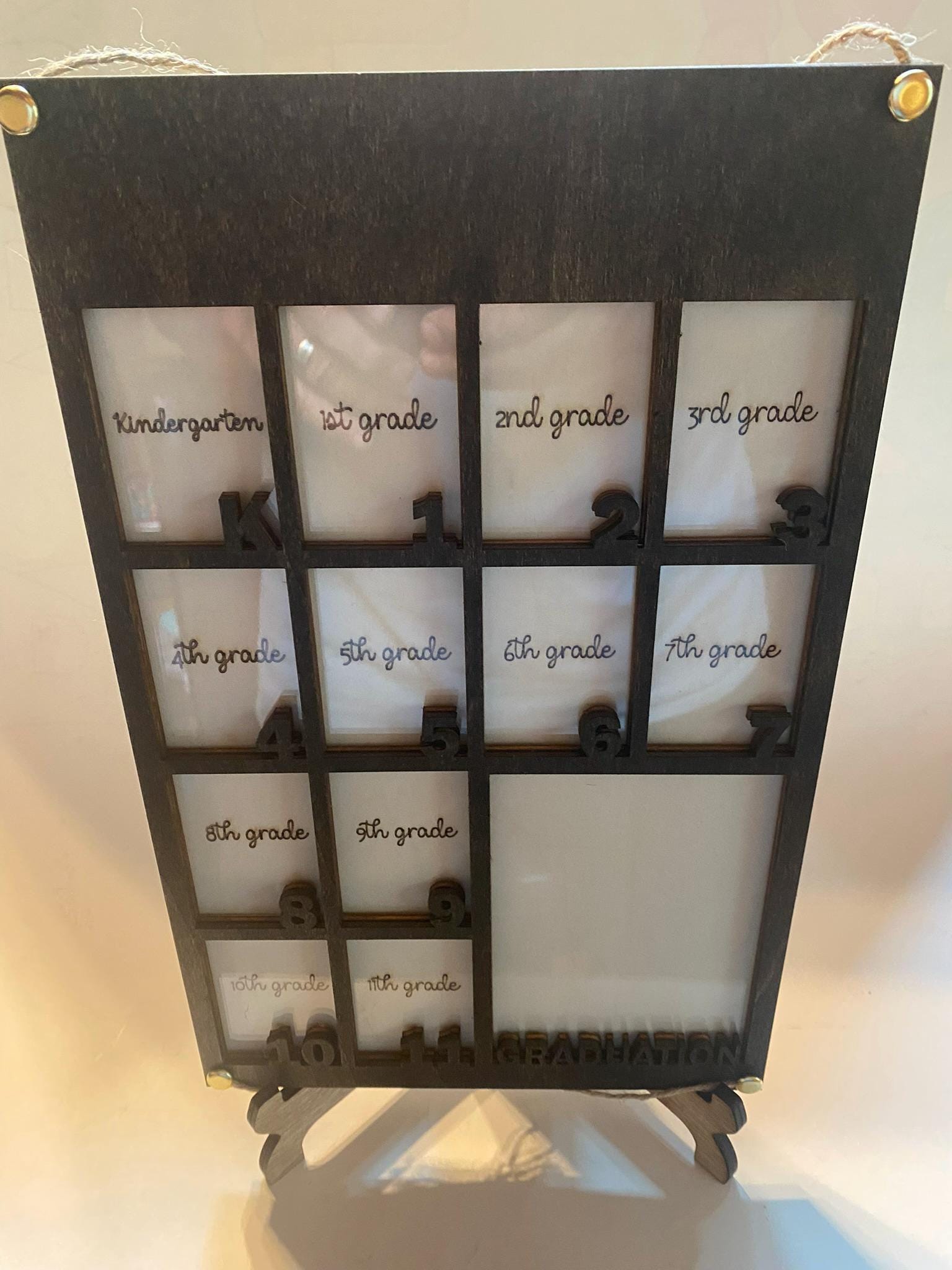Custom School Years Photo Frame–k-12 School Picture Display ...