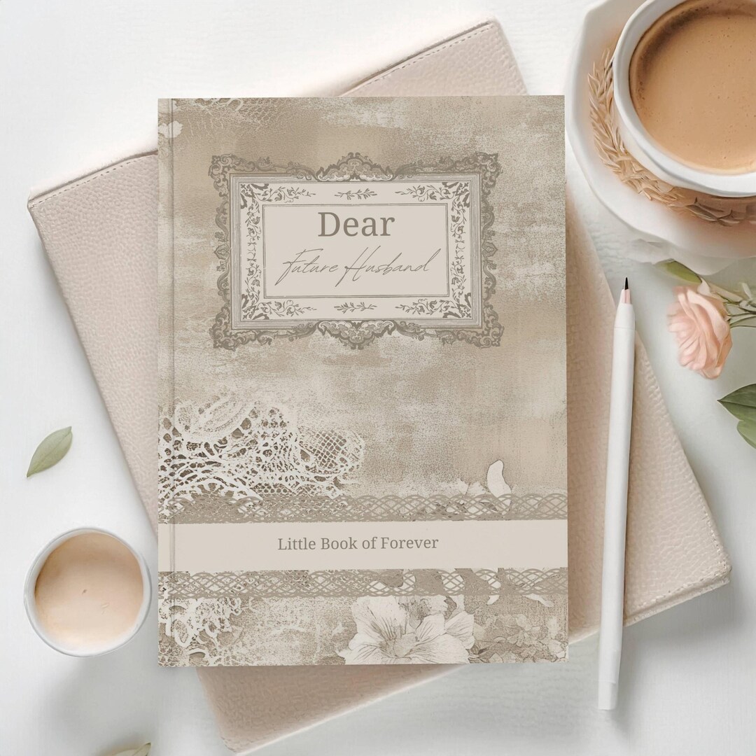 DEAR Future Husband Prayer Journal Gift for Women, Custom Journals and ...