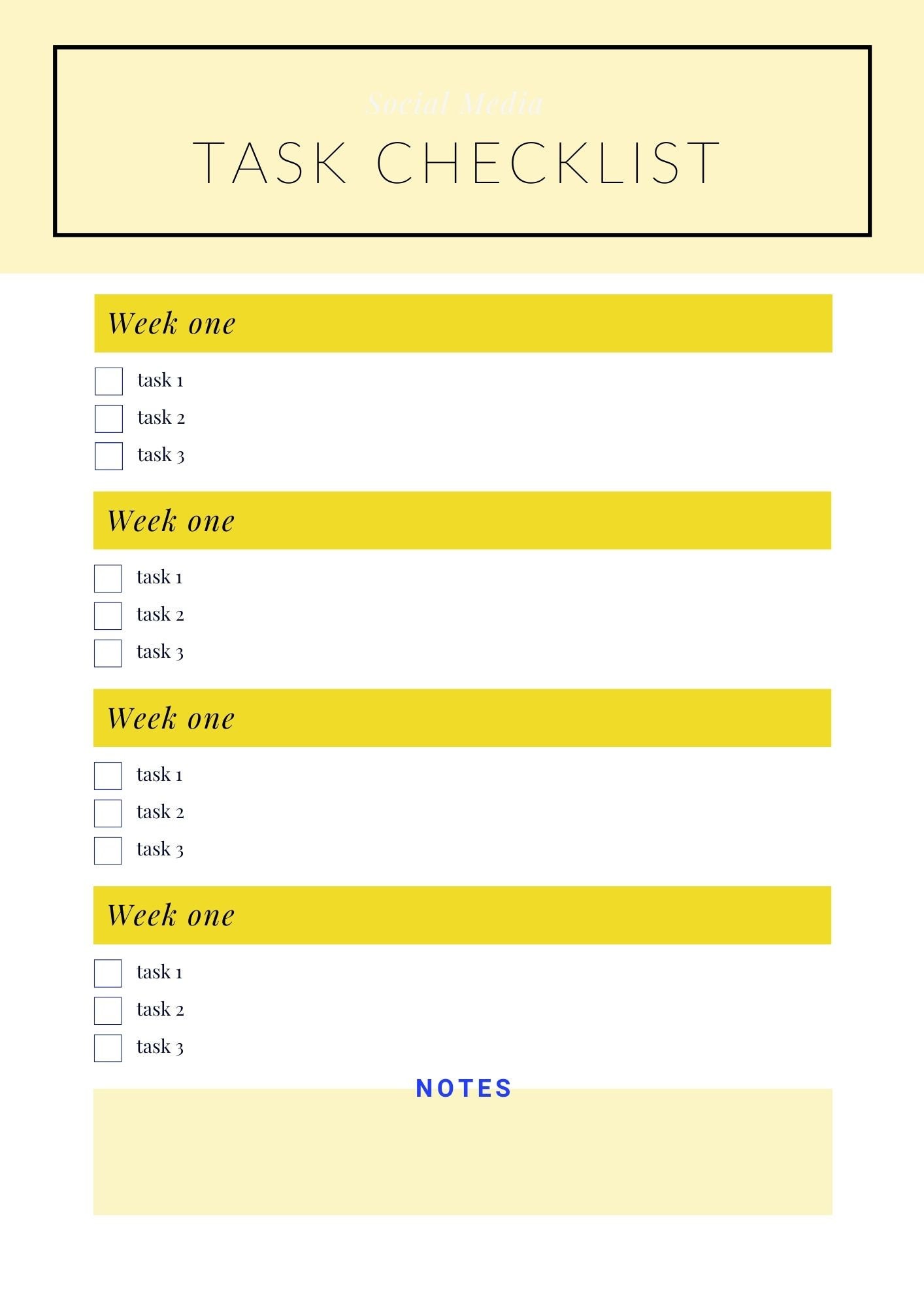 Editable Canva Template , Master List, Task List Templateto Do List ...