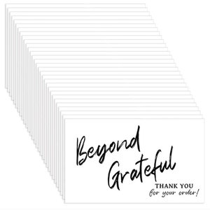 Beyond Grateful Thank You Thank You Cards Small Business Supplies - Etsy