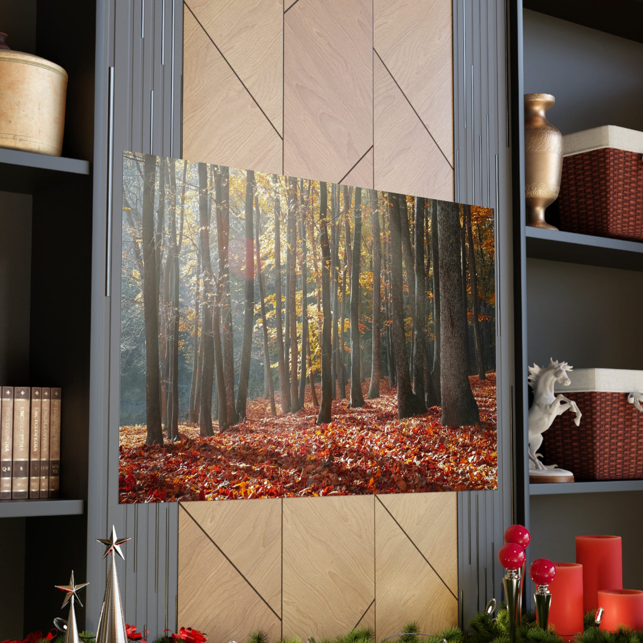 Wall Hanging Trees / Nature Poster Home Decorating Living Room Wall Art ...