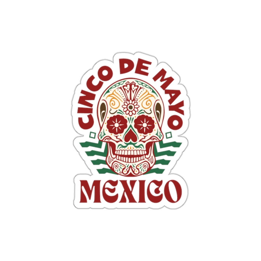 Cinco De Mayo Individual Kiss-cut Stickers Cute Sticker Designs Mexico ...