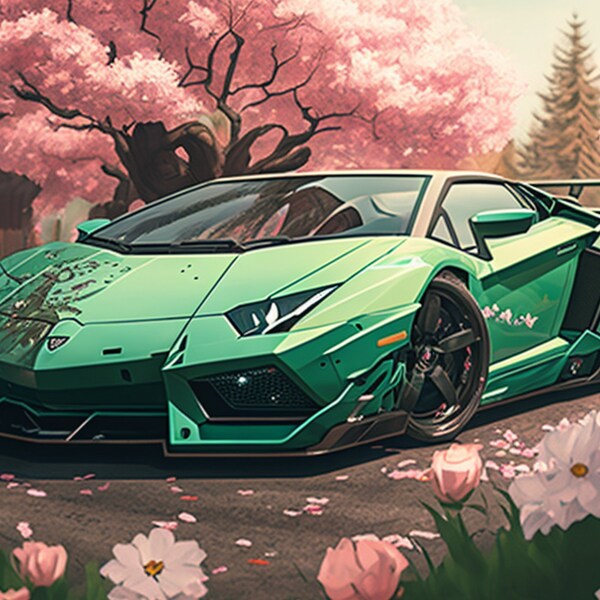 Cherry Blossom Tree - Etsy