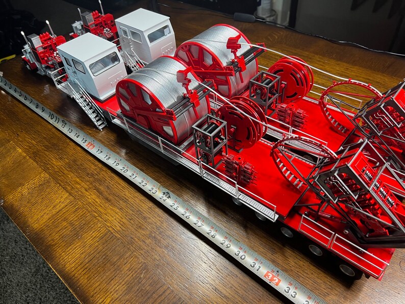 Coiled Tubing Unit Finished Model 1:32 Scale - Etsy