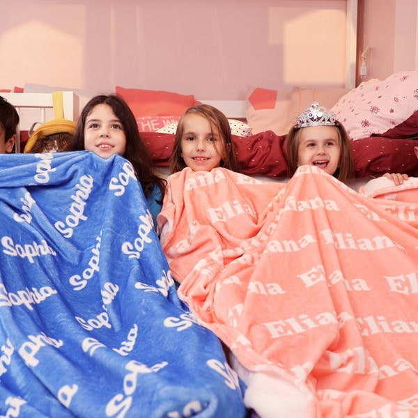 Personalized Blanket for Kids - Etsy