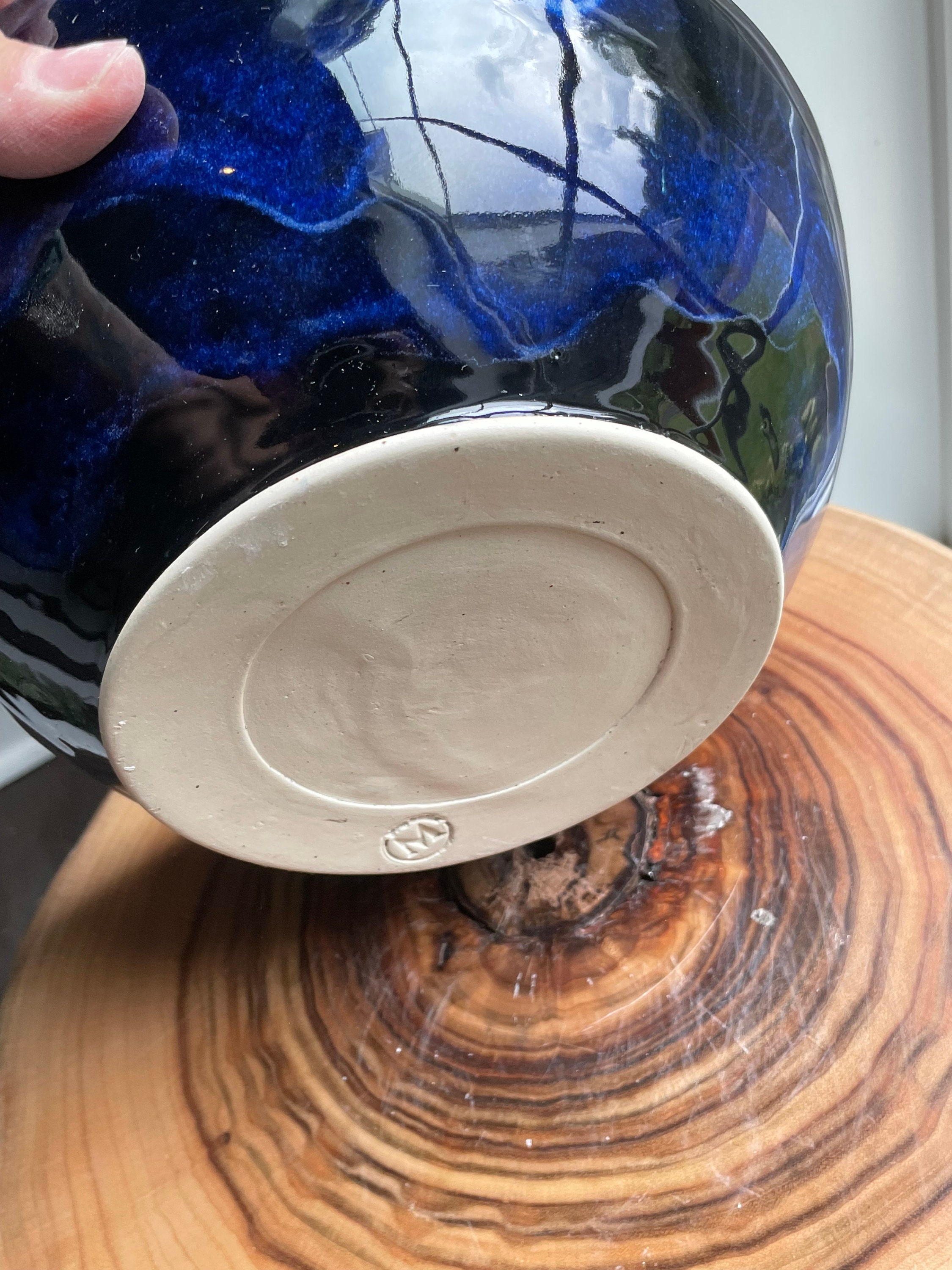 Porcelain Serving Bowl With Gem and Jewel Like Theme. It is Lovely ...