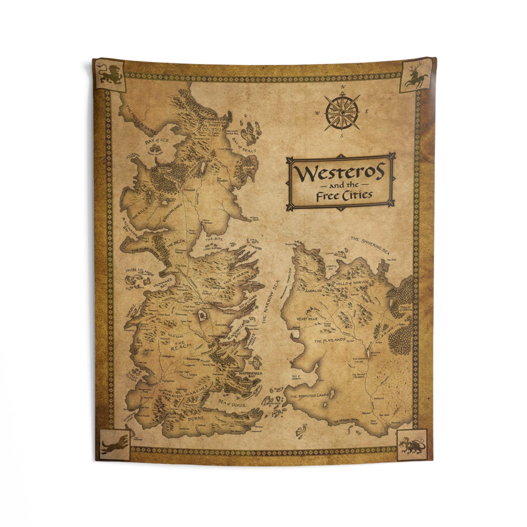 Got Westeros Wall Tapestrie - Etsy