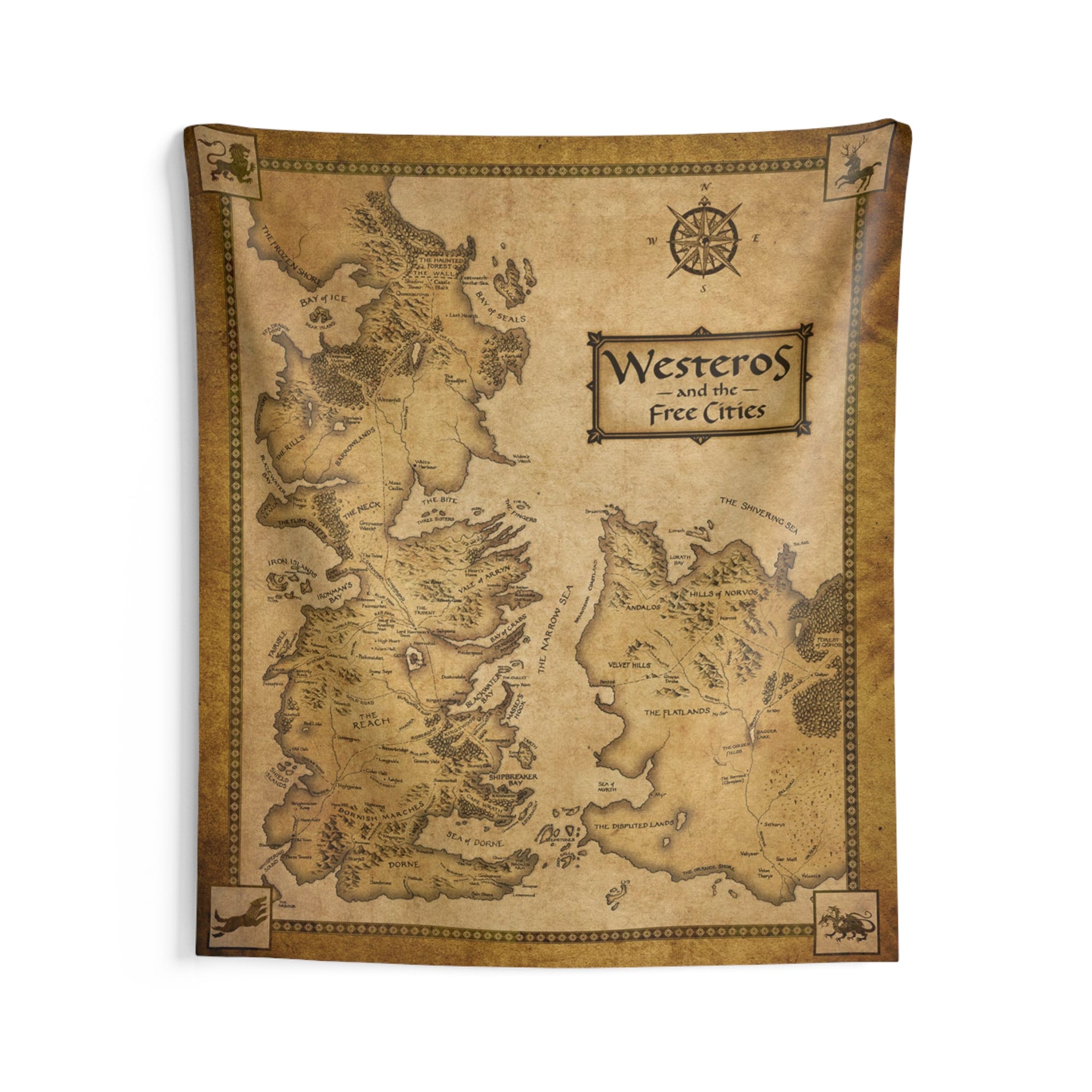 Got Westeros Wall Tapestrie - Etsy