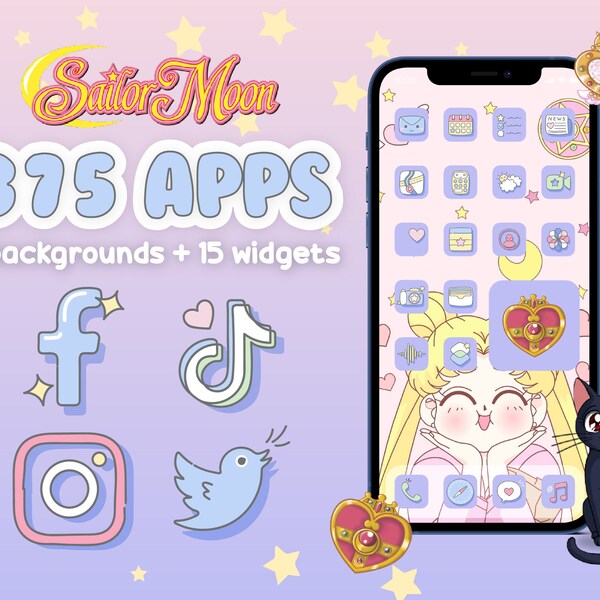 App Icons Sailor Moon - Etsy