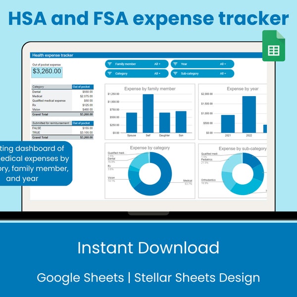 Expense Tracker - Etsy
