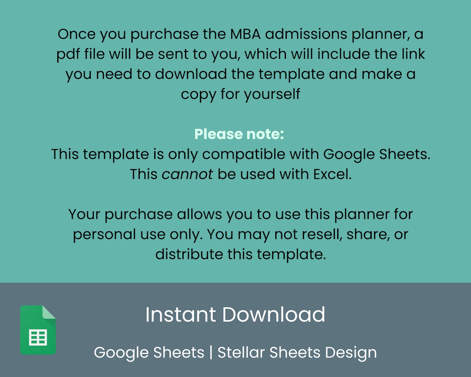 MBA Business School Application Tracker Graduate Admissions Planner ...