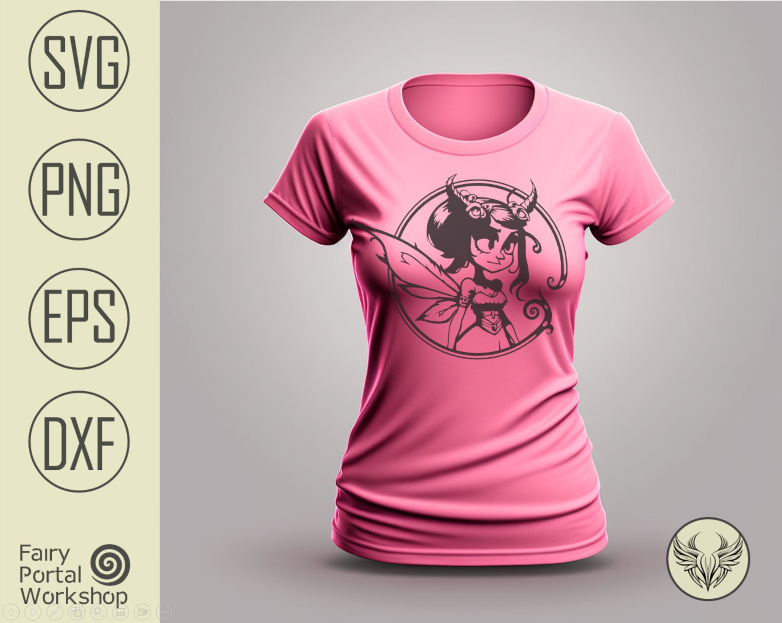 Fairy SVG |fairy |0007 |SVG |cut File Clipart Vector Digital Dxf Png ...