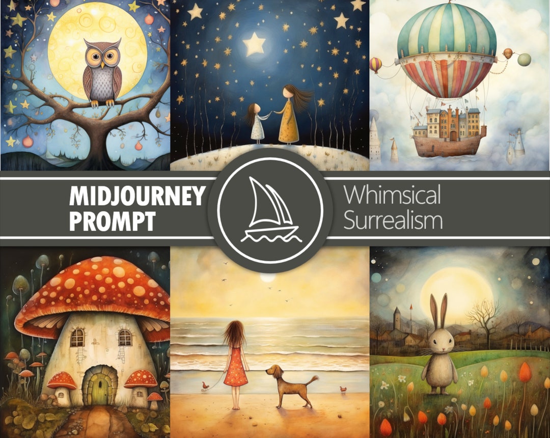 Whimsical Surrealism Prompt midjourney Prompt AI Prompt prompt Guide - Etsy