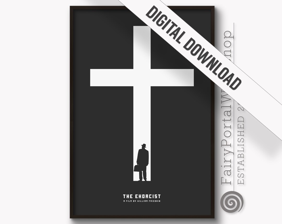 The Exorcist PRINTABLE Wall Art | the Exorcist Poster | Horror Print ...