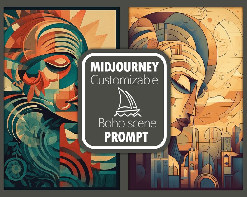 Boho Print Prompt Midjourney Prompt AI Prompt prompt Guide - Etsy Australia