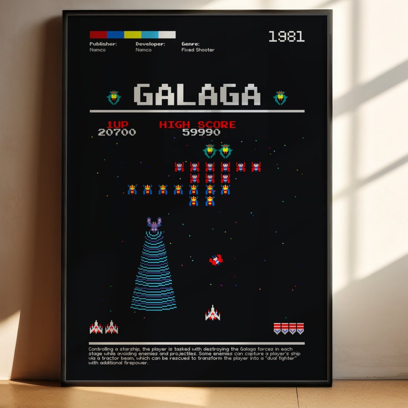 Galaga - Etsy