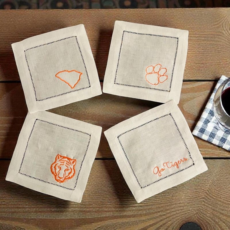Clemson Monogram - Etsy