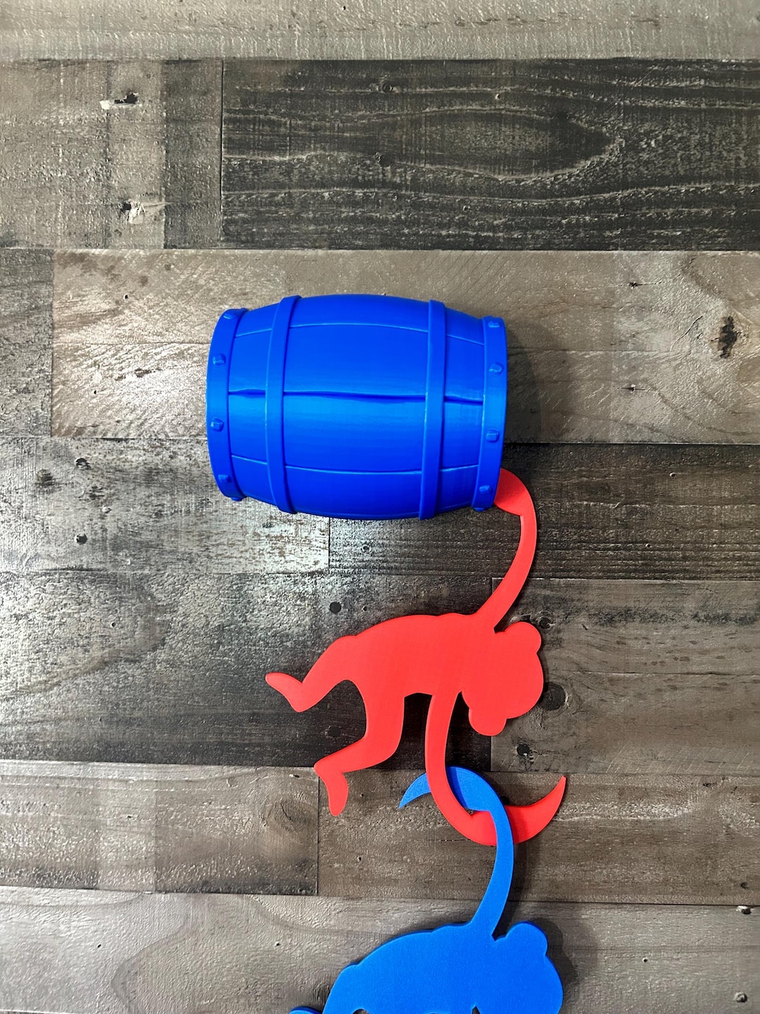 Barrel of Monkeys Decor, Nursery Monkey Decor, Nursery Wall, Toy Story Hanging Monkeys - Etsy