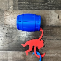 Barrel Monkey - SVG, PNG, File Digital Download - Etsy