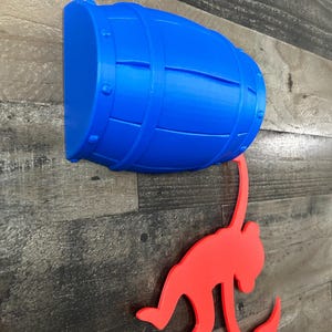 Barrel of Monkeys Decor, Nursery Monkey Decor, Nursery Wall, Toy Story Hanging Monkeys - Etsy