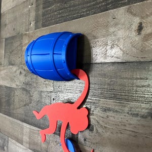 Barrel of Monkeys Decor, Nursery Monkey Decor, Nursery Wall, Toy Story Hanging Monkeys - Etsy