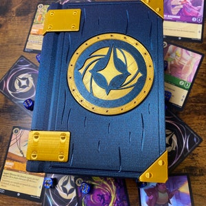 Lorcana Story Book Deck Box Tome - Etsy