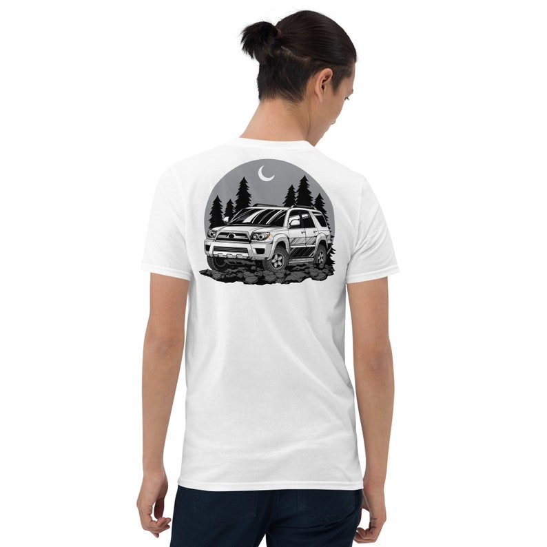 White Blizzard 4th Gen Toyota 4runner Short-sleeve Unisex T-shirt ...