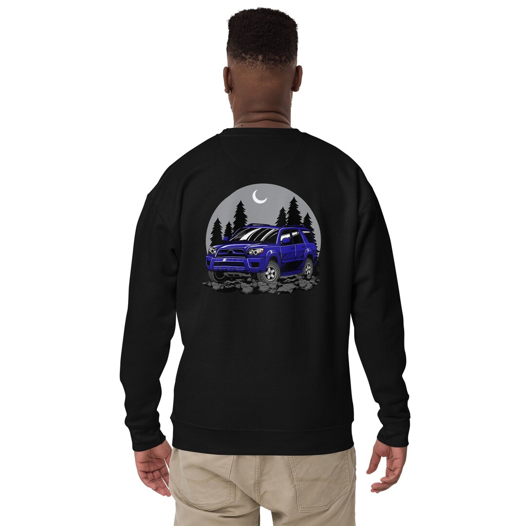 Nautical Blue 4th Gen Toyota 4runner TRD on Premium Unisex Sweatshirt ...