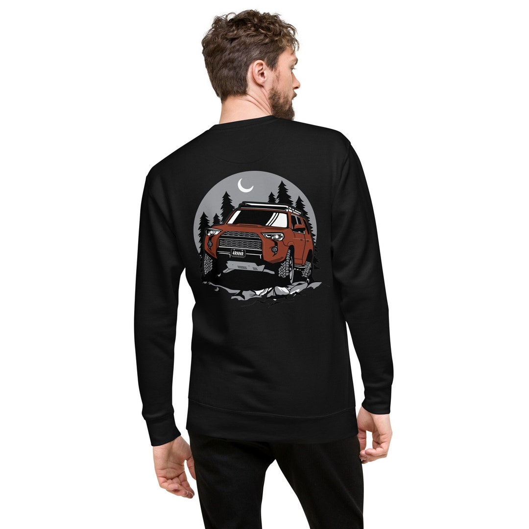 Terra Toyota 4runner TRD on Premium Unisex Sweatshirt Back Print Men ...