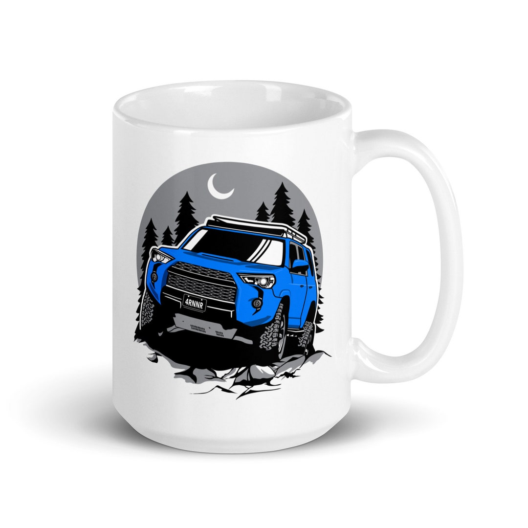 Cavalry Blue Toyota 4runner - Large Coffee Mug - 15oz - Coffee Lover ...