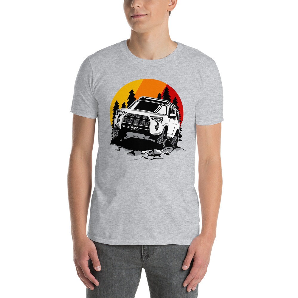 White TRD Stripes Toyota 4runner Short-sleeve Unisex T-shirt - Great ...