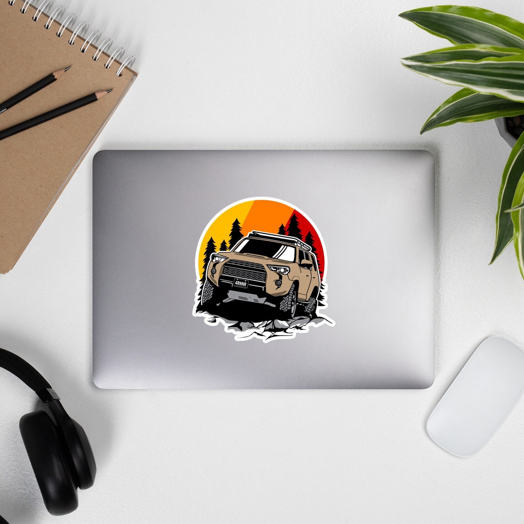 Quick Sand Tan Toyota 4runner TRD Stripes Bubble-free Sticker - Vinyl ...