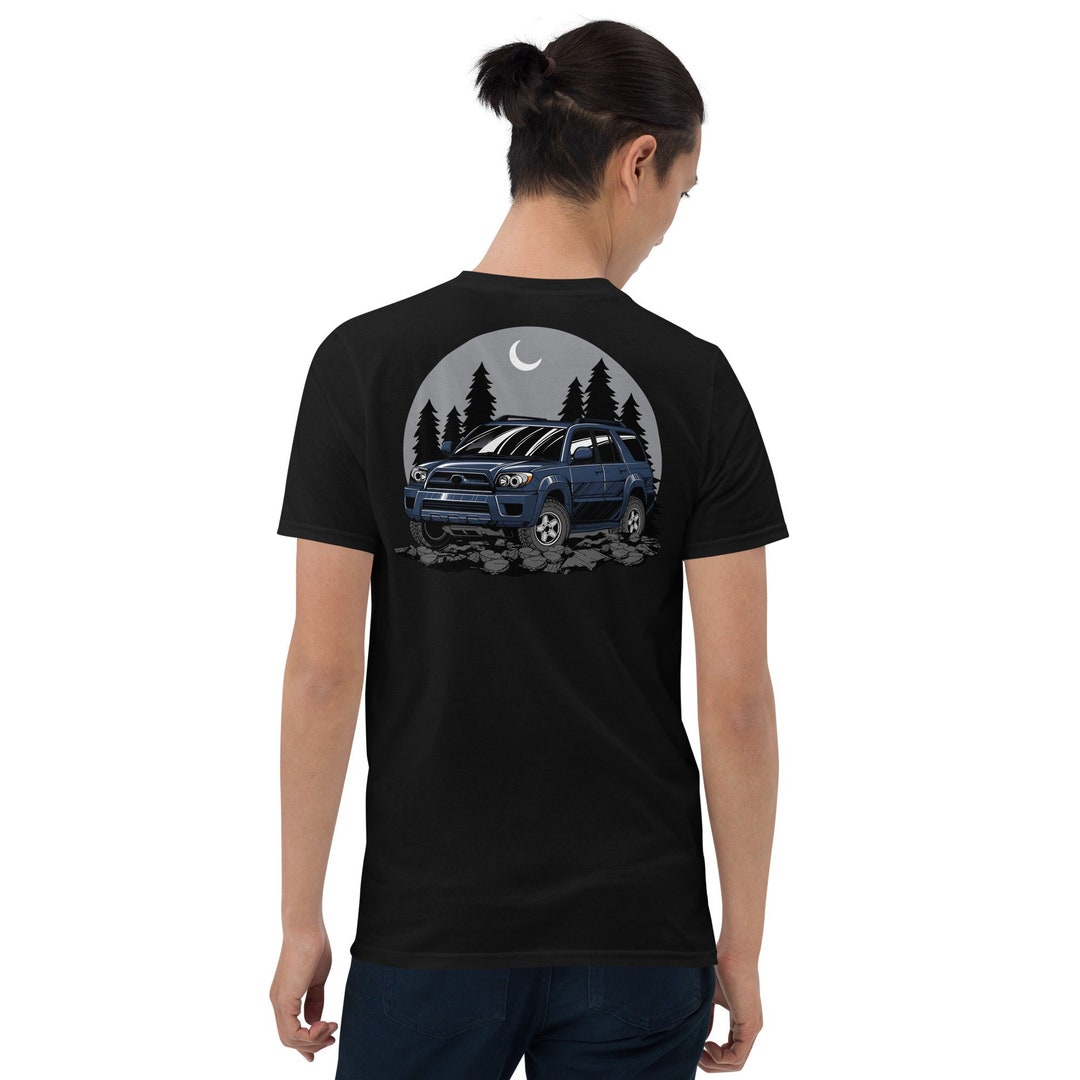 Stratosphere Blue 4th Gen Toyota 4runner Short-sleeve Unisex T-shirt ...