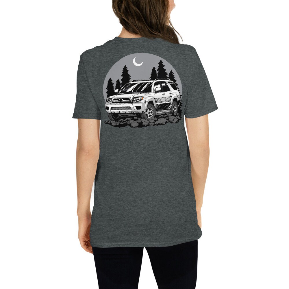White Blizzard 4th Gen Toyota 4runner Short-sleeve Unisex T-shirt ...