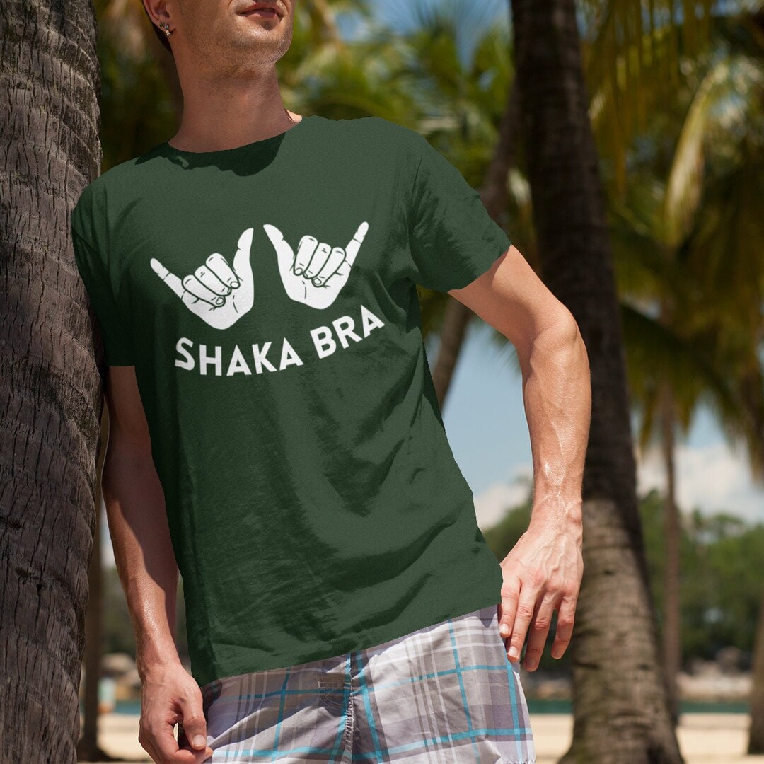 Unisex T-shirt - Shaka Bra - Etsy
