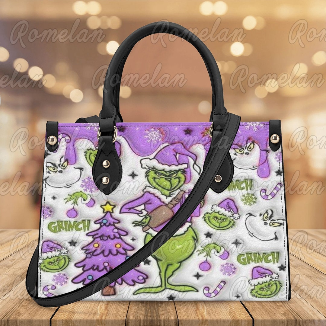 Christmas Grinch High-quality Handbag Grinch Lover Handbag - Etsy