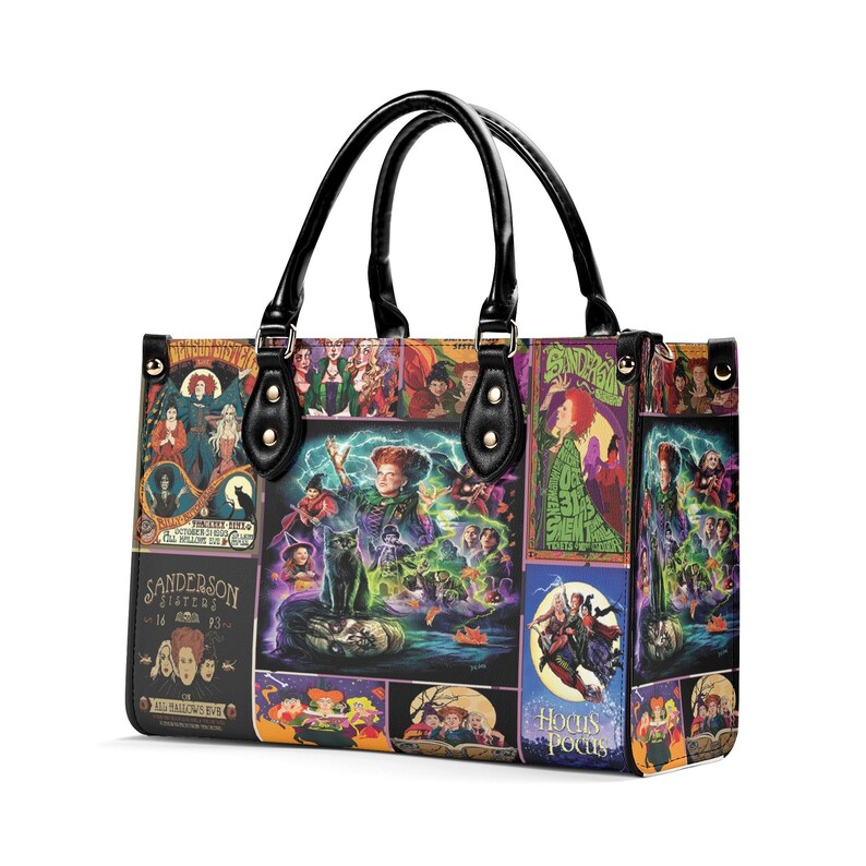 Hocus Pocus Leather Bags,hocus Pocus Lovers Handbag,hocus Pocus Bags ...