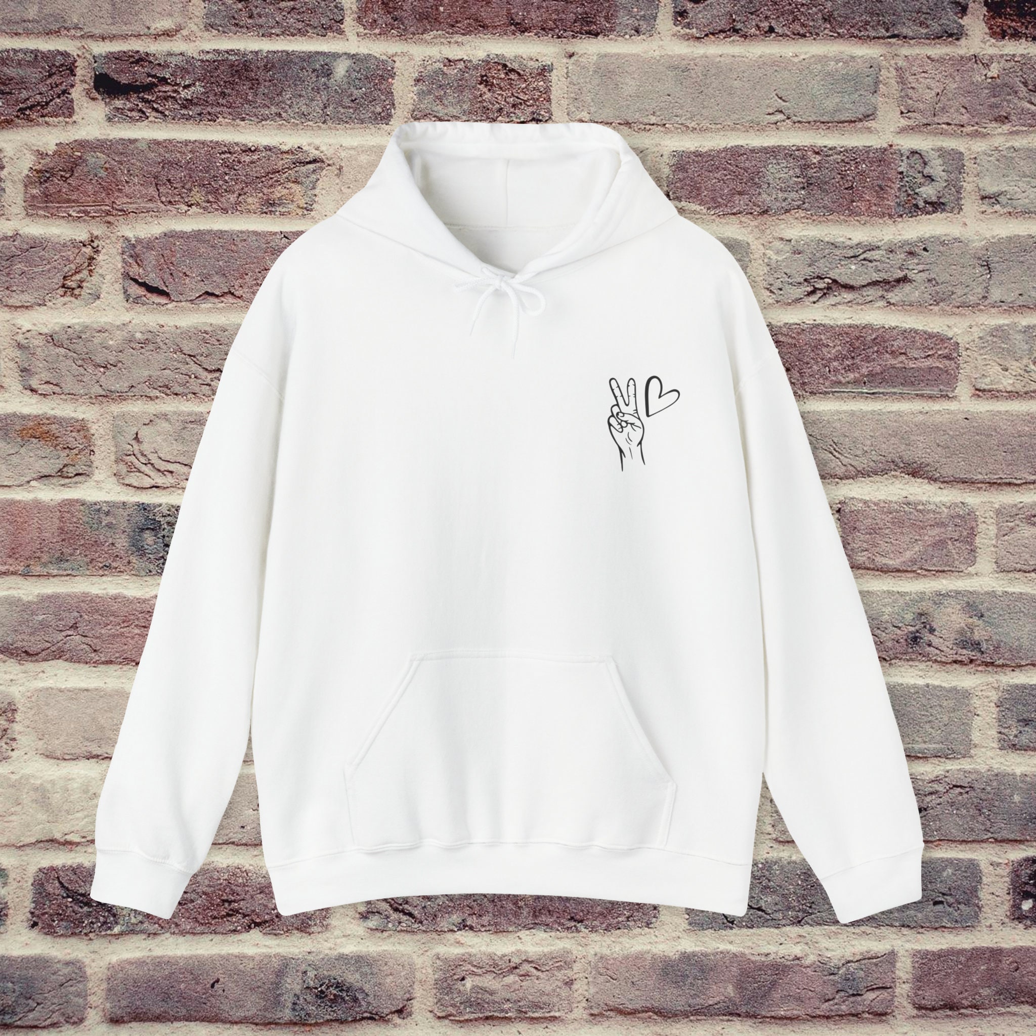 Peace and Love Clothes, Peace Sign Hoodie, Peace & Love Apparel, Peace ...