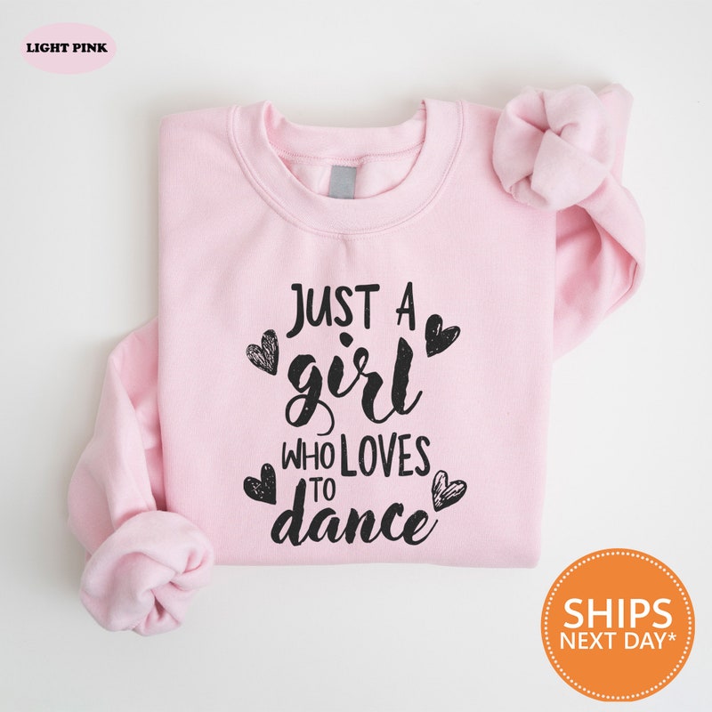 Girl Dance Crewneck - Etsy